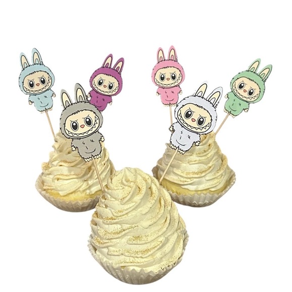 Party Supplies | Labubu Party Labubu Cupcake Labubu Birthday Labubu ...